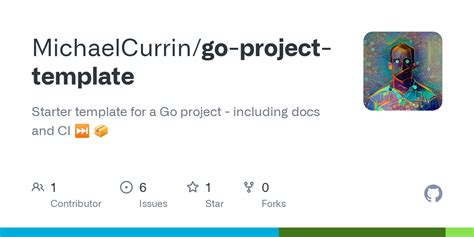 GitHub MichaelCurrin Go Project Template Starter Template For A Go Project Including Docs