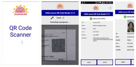 Aadhaar QR Scanner Official Mobile App