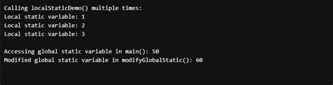 Storage Classes In C Types And Examples