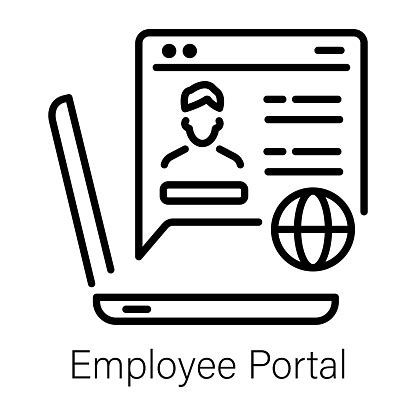 Employee Portal アイコンのベクターアート素材や画像を多数ご用意 アイコン アイコンセット イラストレーション