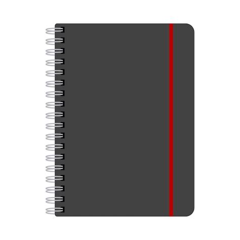 Premium Vector Notebook Vector Icon On A White Background