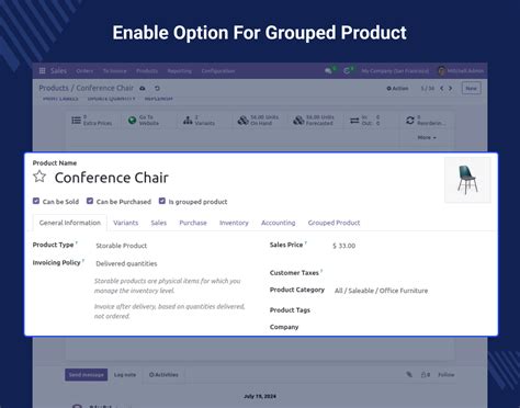 Odoo Website Grouped Product Webkul