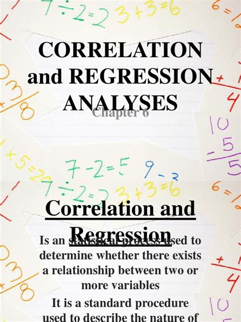 Correlation And Regression Analyses Download Free Pdf Correlation