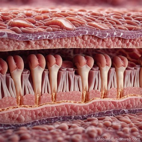 3d Human Skin Layer Epidermis Cross Section Stable Diffusion Online