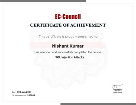 nishant kumar on linkedin sql injection attacks