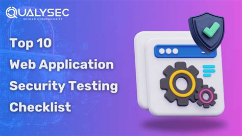 Top Web Application Security Testing Checklist For Businesses
