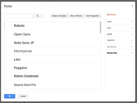 How To Add Fonts To Google Docs Sheets For Marketers