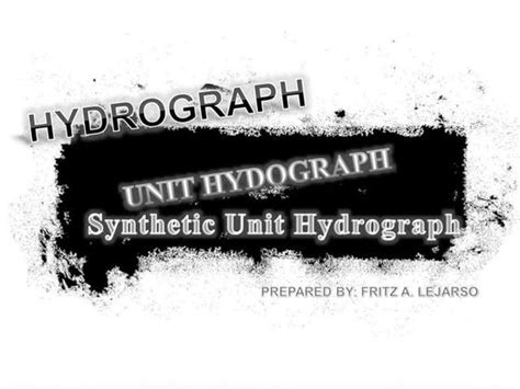 S Curve Hydrograph Pptx