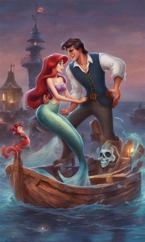 Ariel And Eric By Ladykryptonat On Deviantart