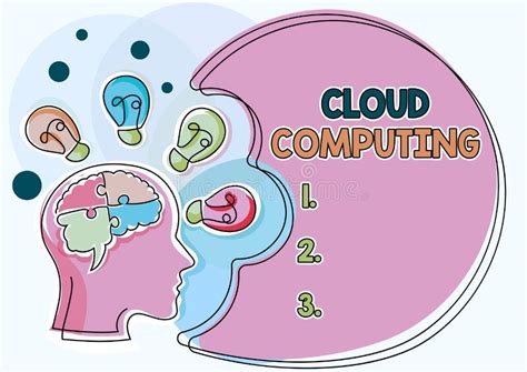 Text Sign Showing Cloud Computinguse A Network Of Remote Servers Hosted On The Internet Concept