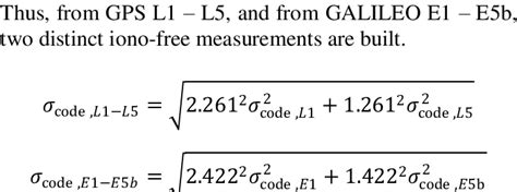 Code Tracking Loop Error Variance Download Table