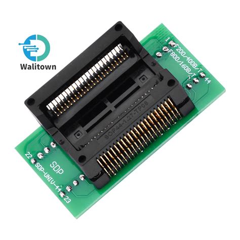 Adaptador De Soquete PSOP44 Para DIP44 SOIC44 Chip Programmer Teste IC Conector Conversor