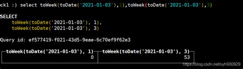 Clickhouse Date Functions Programmer Sought