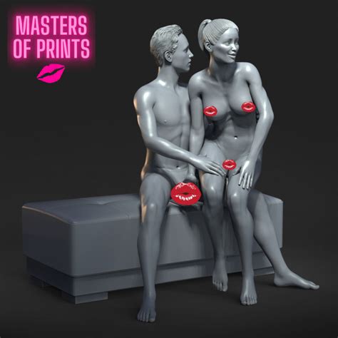 D Printable Sex NSFW EROTIC MINIATURE MM SCALE By PrintPleasure