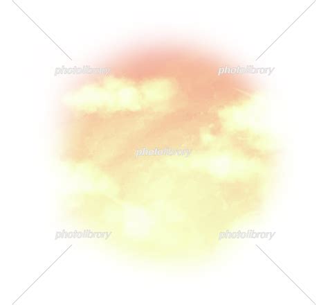 夕暮れの水彩背景 ぼかし丸 イラスト素材 イラスト素材 6654661 フォトライブラリー Photolibrary