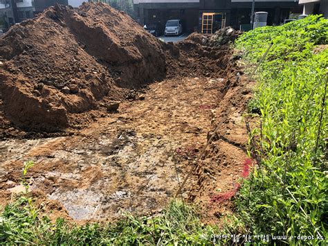 파주시 목동동 전원주택집짓기 1단계 기초공사과정