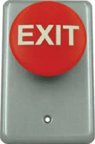 Ss Body Exit Button Sek 600 Super Jumbo Double Pole Red Push Button At ₹ 1545 Piece In Gurgaon