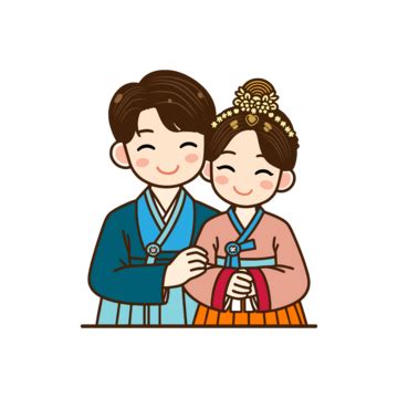 Cute Korean Couple Day Standing As Vector Couple Cute Korean Cute Png And Vector With