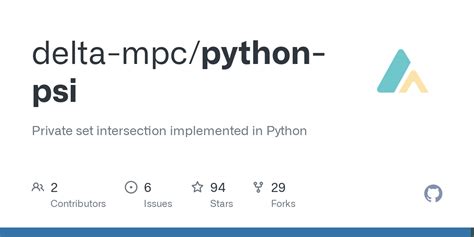 Github Delta Mpc Python Psi Private Set Intersection Implemented In