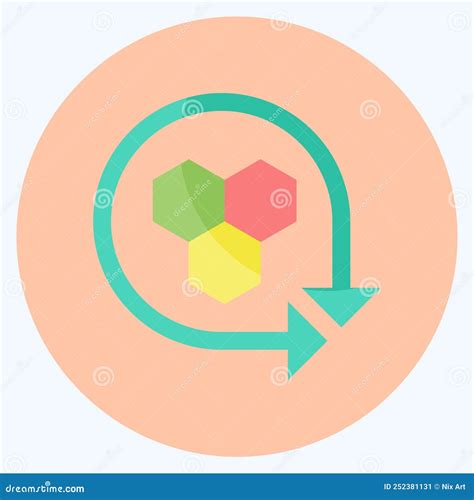 Icon Modeling Api Suitable For Data Analytics Symbol Flat Style