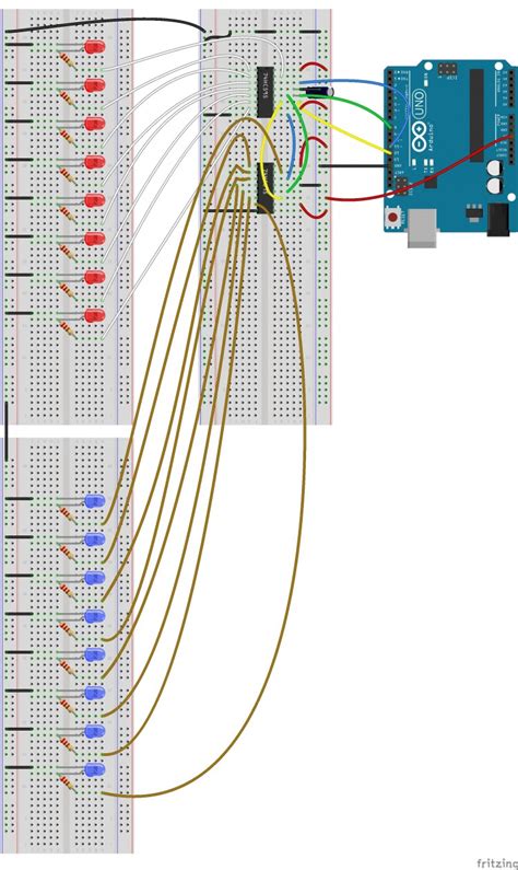 Điều khiển 8 đèn led sáng theo ý muốn của bạn dễ hay khó cộng đồng arduino việt nam