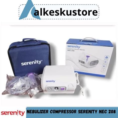 Jual Serenity Compressor Nebulizer Nec 208 Alat Uap Nebulizer Compresor Nebu Nebulizer