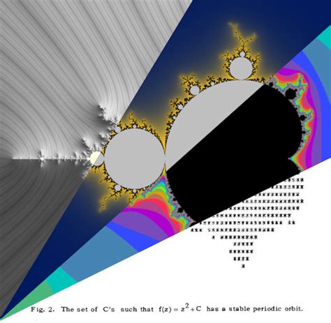 icône absolue des fractales l ensemble de mandelbrot frappe l œil et l