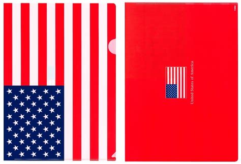 【楽天市場】tospa クリアファイル アメリカ Usa 国旗柄 31cm×22cm A4サイズ対応 日本製：トスパ世界の国旗販売ショップ