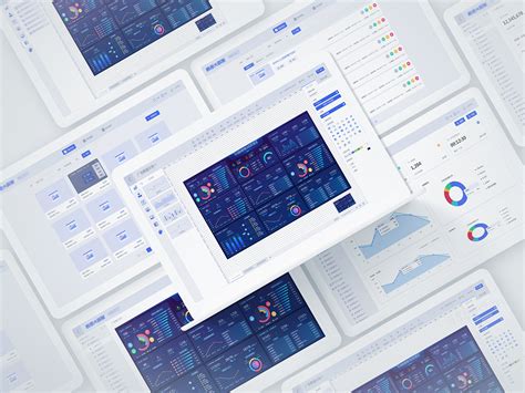 数据可视化大屏自定义编辑zergo 站酷zcool