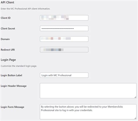 Integrating With Wordpress Single Sign On Sso Mc Professional