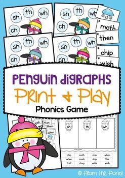 Winter Digraph Activities By From The Pond Tpt