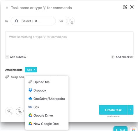 How To Add An Attachment In Clickup Tasks