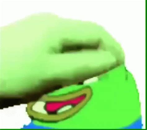 Pepe The Frog Head Rub  Pepe The Frog Head Rub Funny Discover