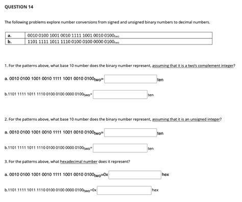 Solved QUESTION The Following Problems Explore Number Chegg