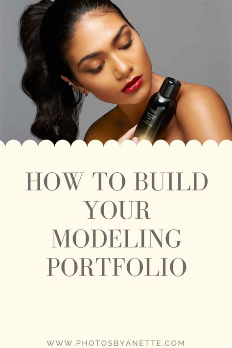 build a stunning modeling portfolio