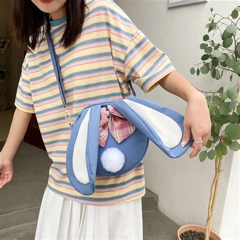 Cute Bow Bunny Ears Shoulder Bag Kawaii Fashion Shop Cute Asian
