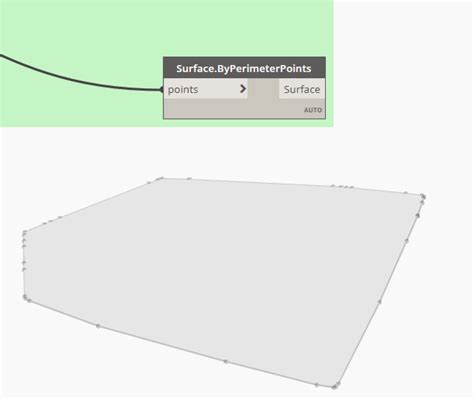 Create Surface From Point Geometry Dynamo