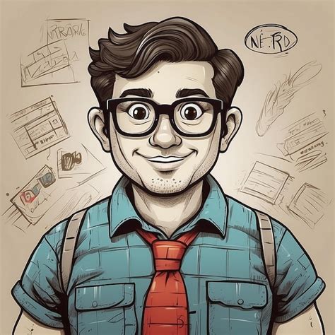Nerdy Character Design Images Free Download On Freepik