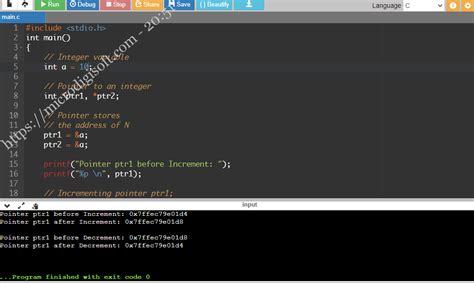 Pointers In Embedded C Programming