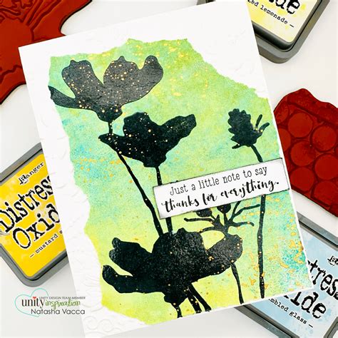 gelli printing card set mixed media thursday unity blog