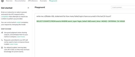 Alex Hurtado On Linkedin Qradar Chatgpt Aql Tips Tricks Alex Hurtado On Linkedin Qradar Chatgpt Aql Tips Tricks