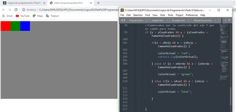 Paleta De Color Lógica De Programación Practicando Con Juegos Y