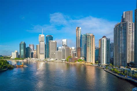 Premium Photo Brisbane City Skyline And Brisbane River In Australia