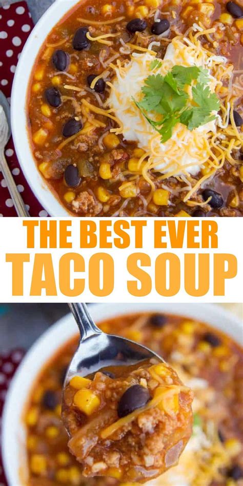 Ground Beef Taco Soup Artofit