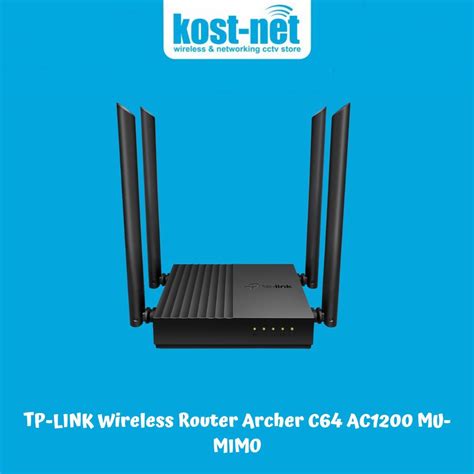 Jual Tp Link Wireless Router Archer C Ac Mu Mimo Shopee Indonesia