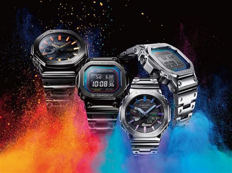 Casio to Release Multicolored Full-Metal G-SHOCK Watches | CASIO