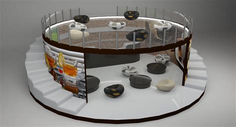 전시회 엑스포 스탠드 컬렉션 4in1 3d 모델 81 3ds Fbx Obj C4d Free3d