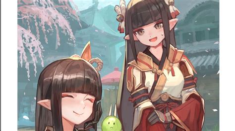 怪猎美图：火芽姐妹 哔哩哔哩