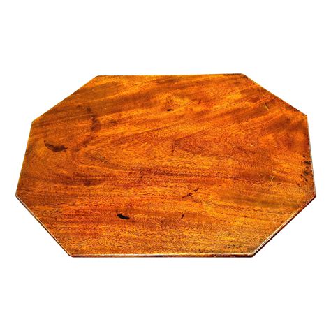 Georgian Mahogany Octagonal Wine Table For Sale At 1stdibs