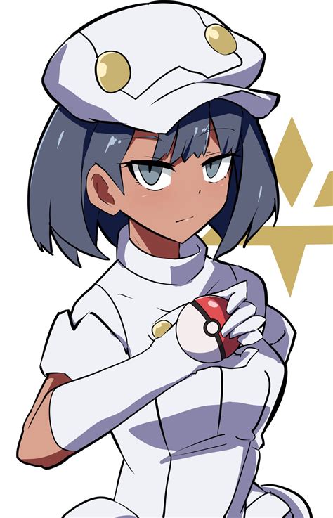 Aether Foundation Employee Female Pokémon Sun And Moon Image By